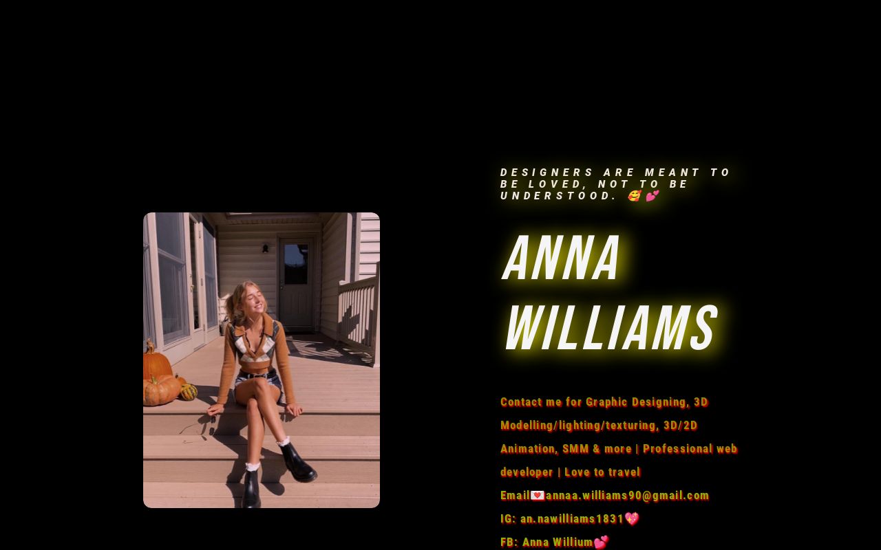 Anna Williams Portfolio